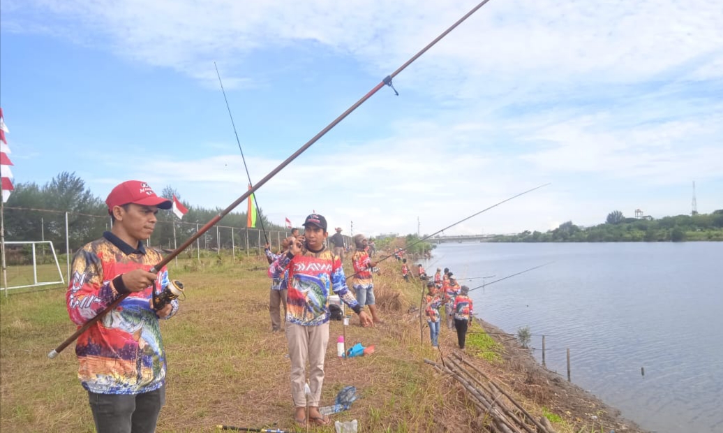 Sambut HUT RI ke-78, Yellow Tent Community Gelar Lomba Mancing Gembira