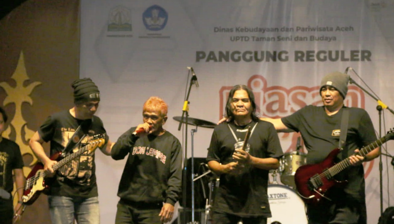 Tampil Prima, Band Cadas Metazone Awali Lagu Pesan Damai untuk Palestina