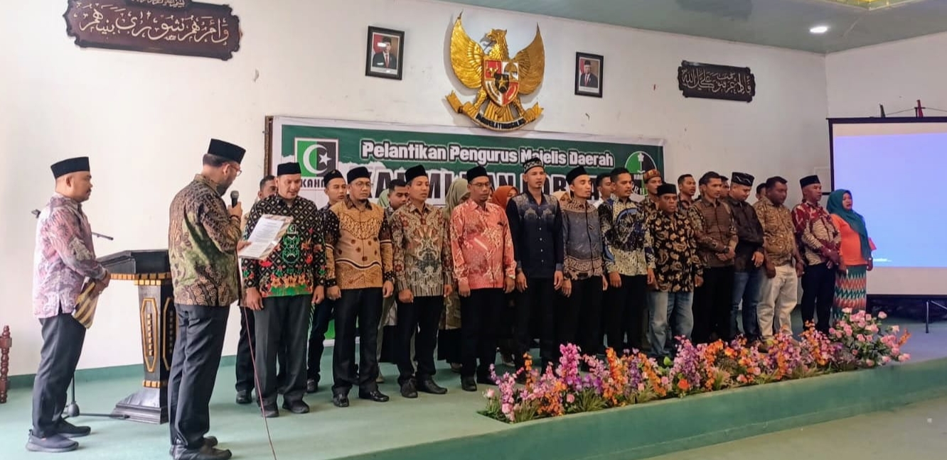 Pengurus MD-KAHMI Aceh Timur Periode 2022-2027 Resmi Dilantik