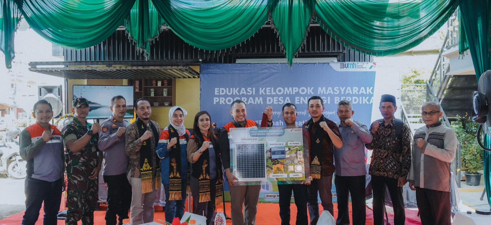Pertamina Rantau Field Gelar Aktivasi dan Edukasi Desa Energi Berdikari